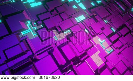 Modern Tech Pattern. Image & Photo (Free Trial) | Bigstock
