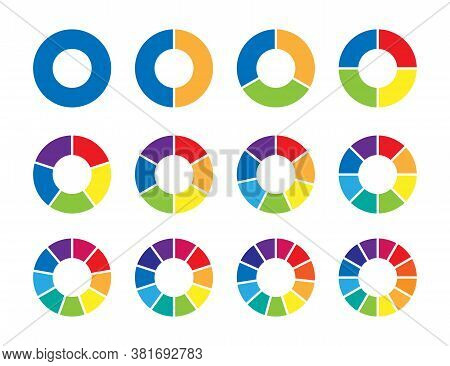 Segment Diagrams Vector & Photo (Free Trial) | Bigstock