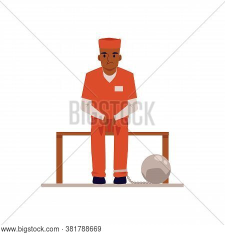 Prisoner Orange Suit Vector & Photo (Free Trial) | Bigstock