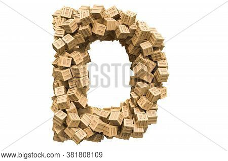Letter D Wooden Boxes Image & Photo (Free Trial) | Bigstock