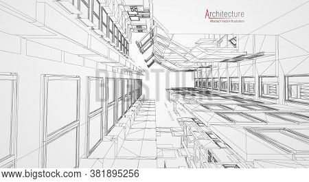 Architecture Line Vector & Photo (Free Trial) | Bigstock