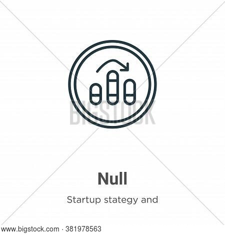 Null Icon Isolated On Vector & Photo (Free Trial) | Bigstock