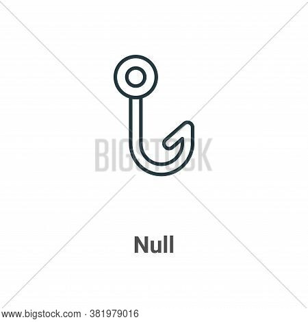 Null Icon Isolated On Vector & Photo (Free Trial) | Bigstock