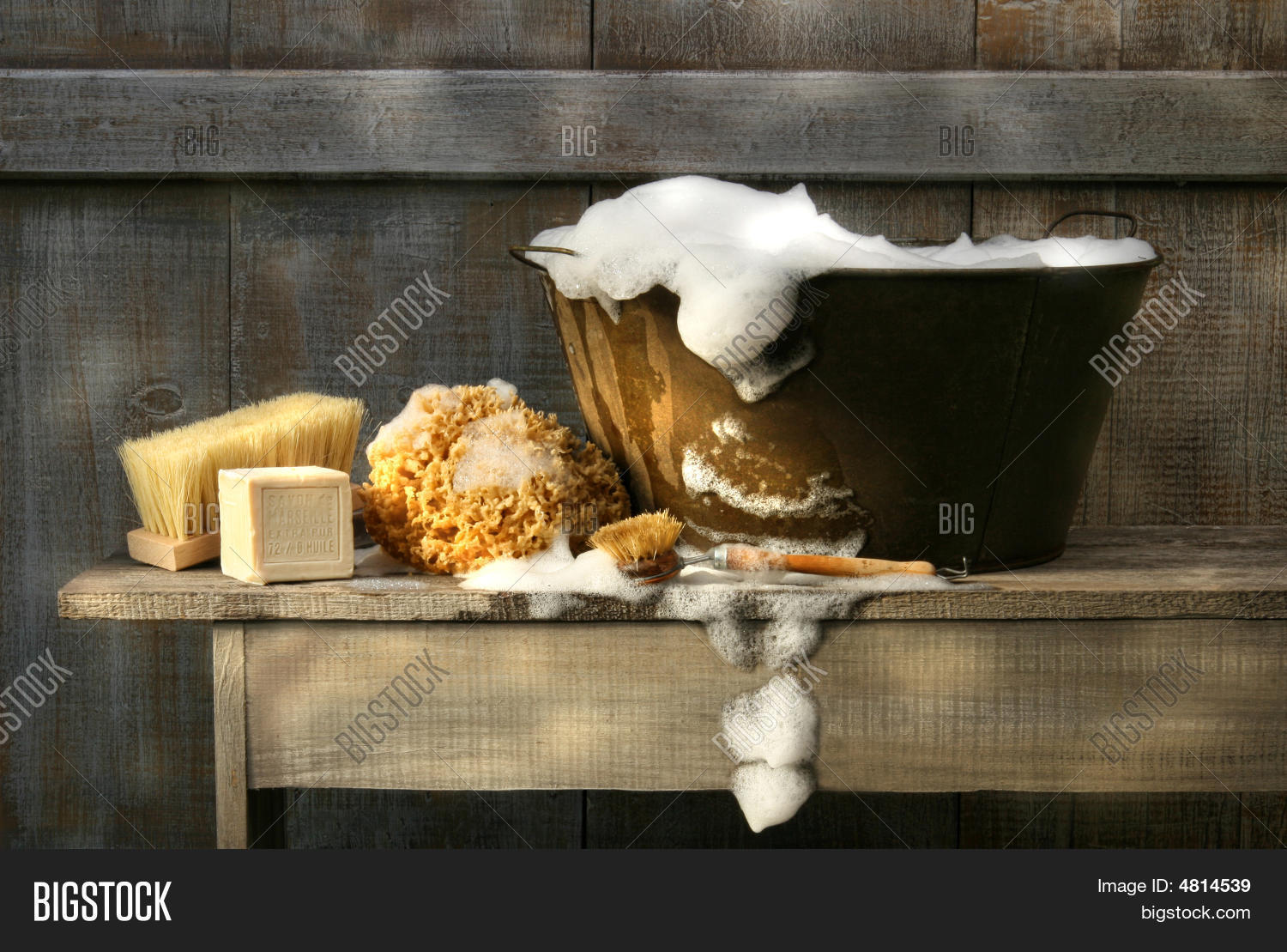 Old Wash Tub Soap On Image & Photo (Free Trial) | Bigstock