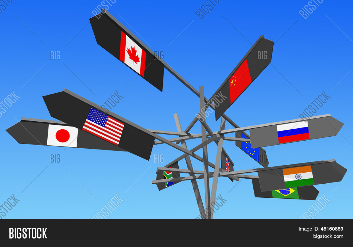 Flags World Industrial Image & Photo (Free Trial) | Bigstock