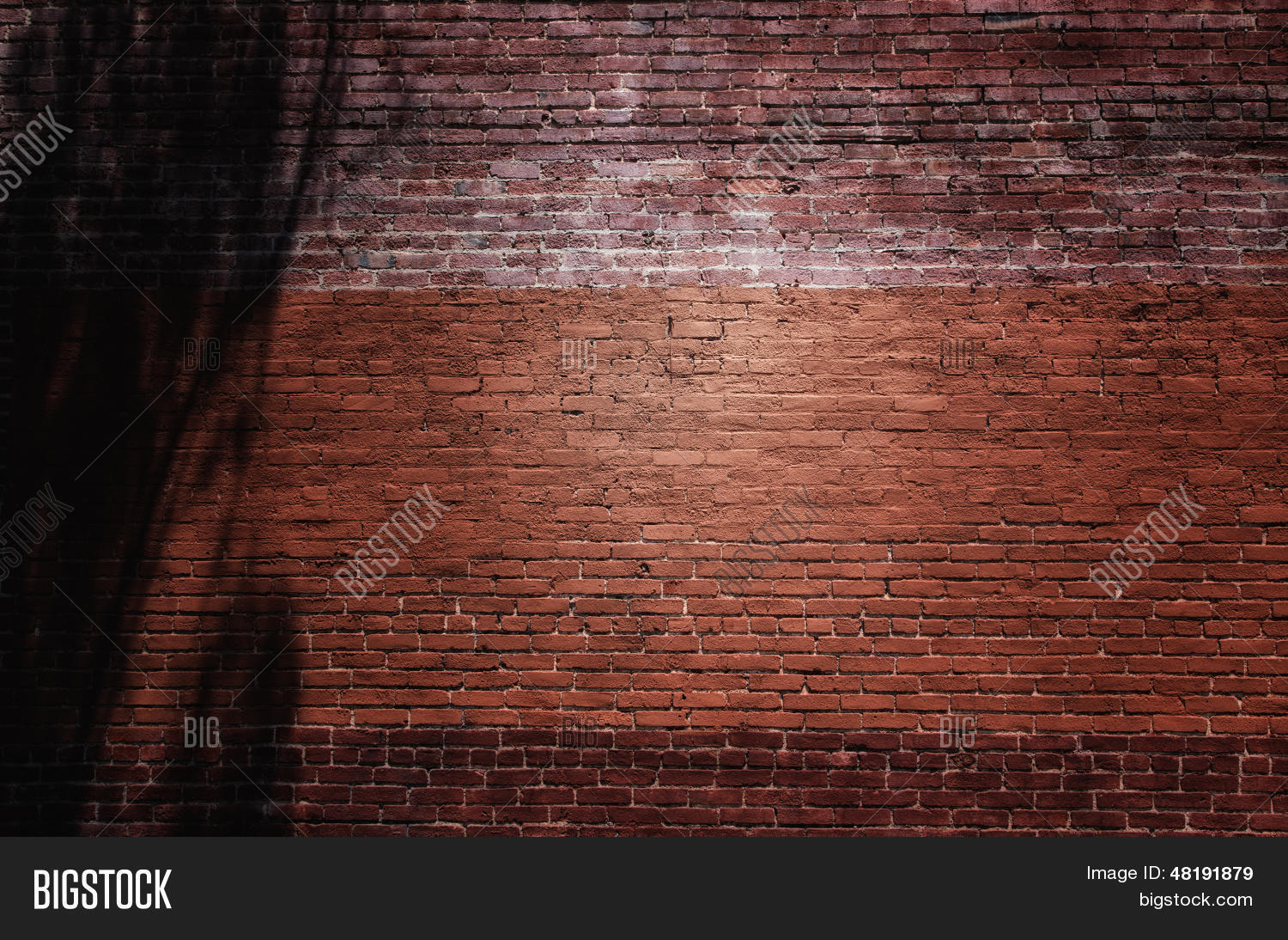Red Brick Wall Alley Image & Photo (Free Trial) | Bigstock