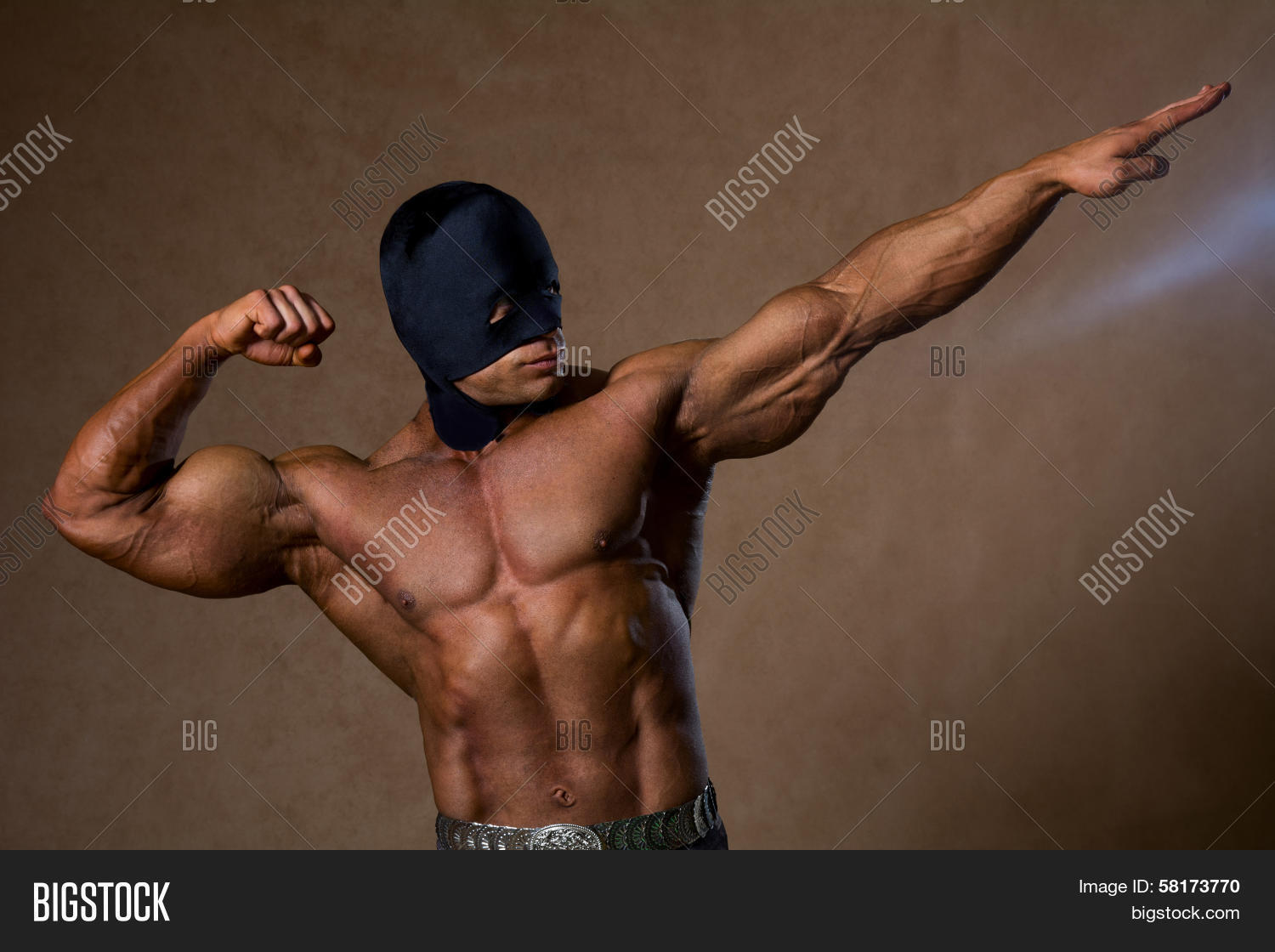 Strong Muscular Man Image & Photo (Free Trial) | Bigstock