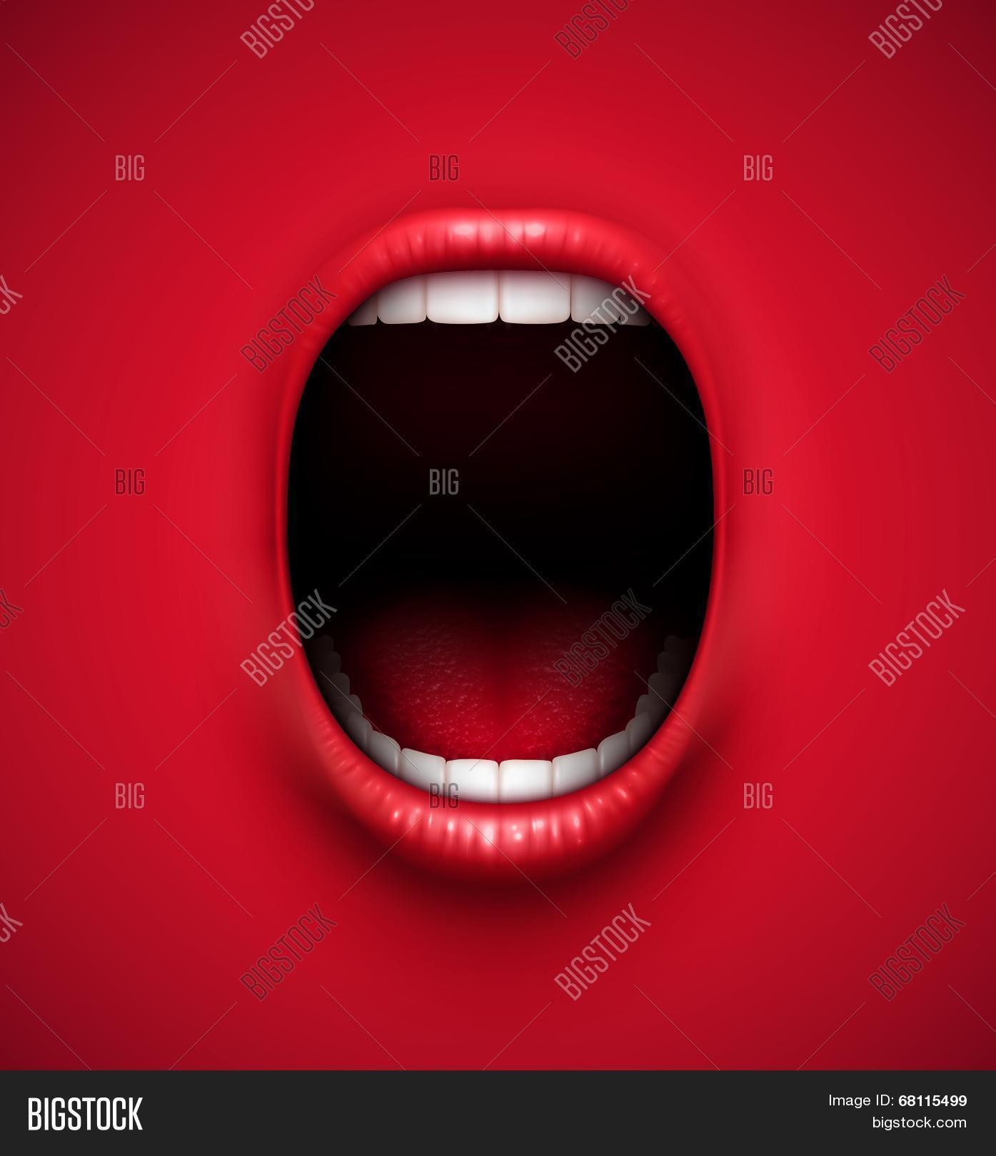 Scream Background Vector & Photo (Free Trial) | Bigstock