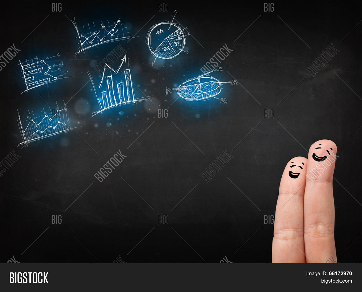 Happy Finger Smileys Image & Photo (Free Trial) | Bigstock