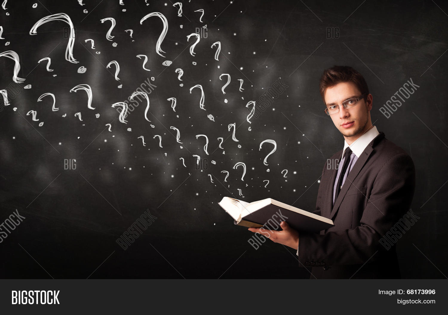 Confused Man Reading Image & Photo (Free Trial) | Bigstock