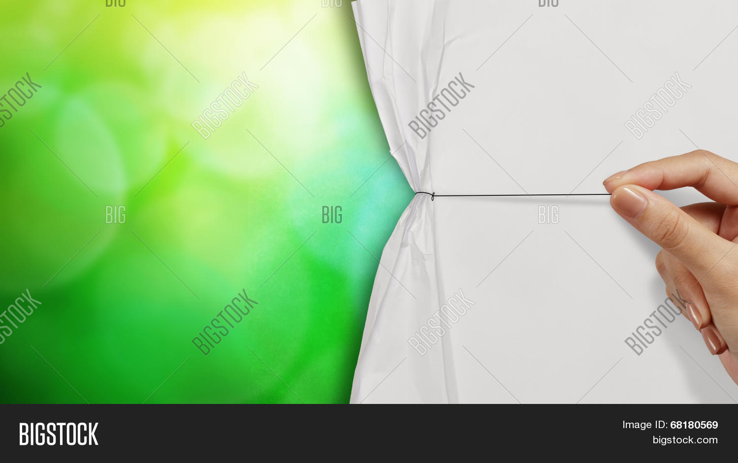 Hand Open Crumpled Image & Photo (Free Trial) | Bigstock