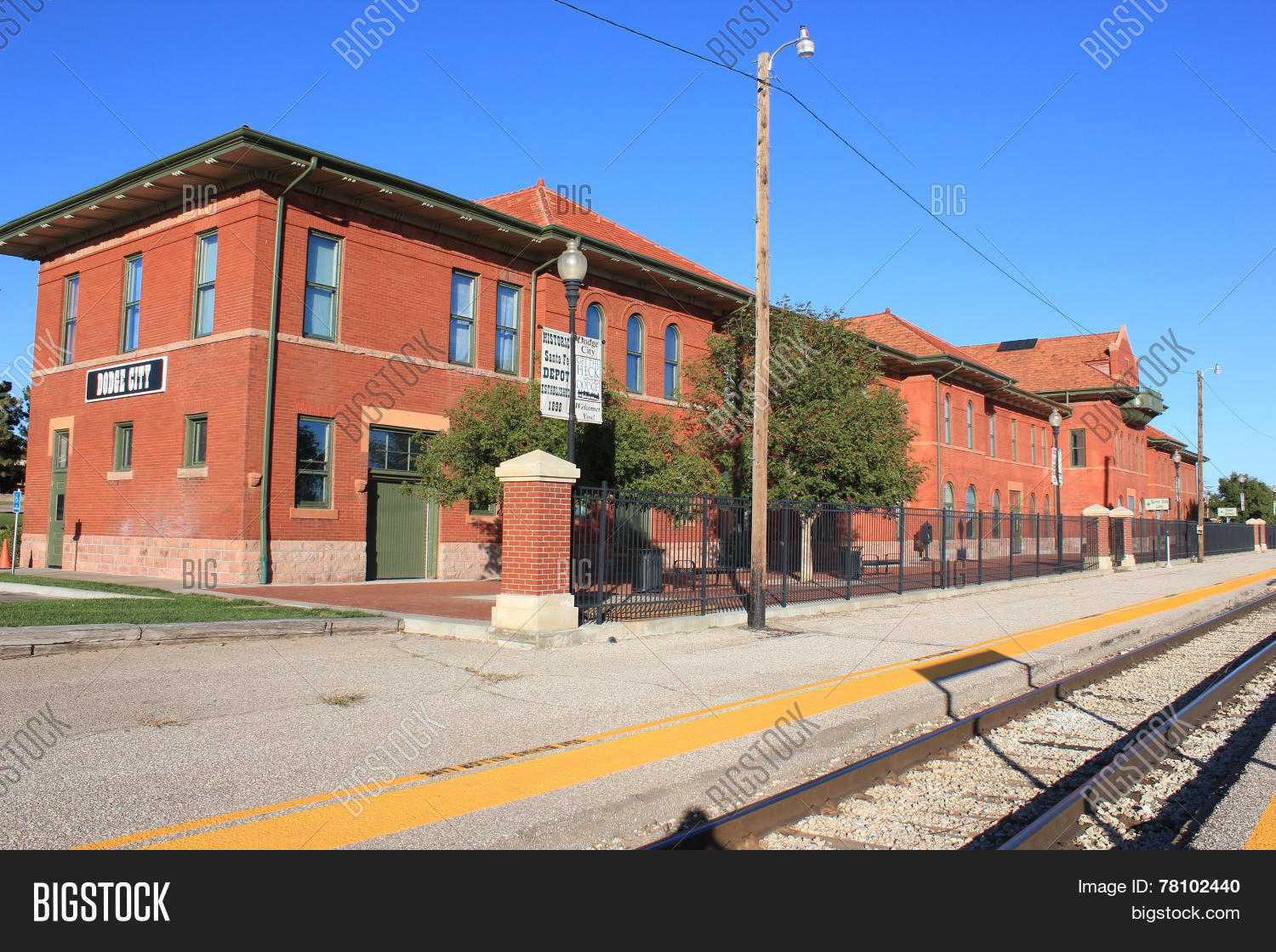 Historic Train Depot Image & Photo (Free Trial) | Bigstock