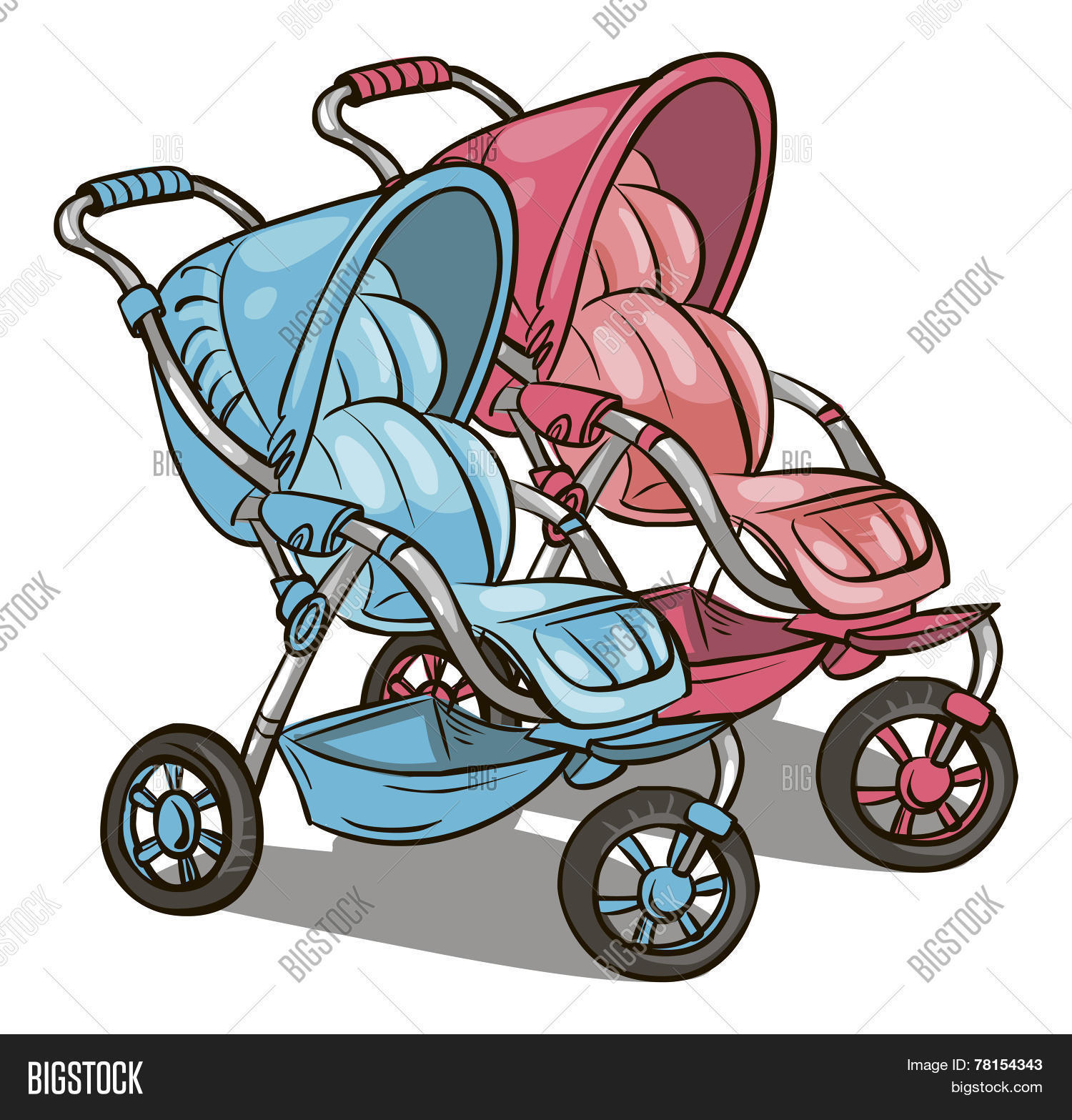 Pram. Vector Vector & Photo (Free Trial) | Bigstock