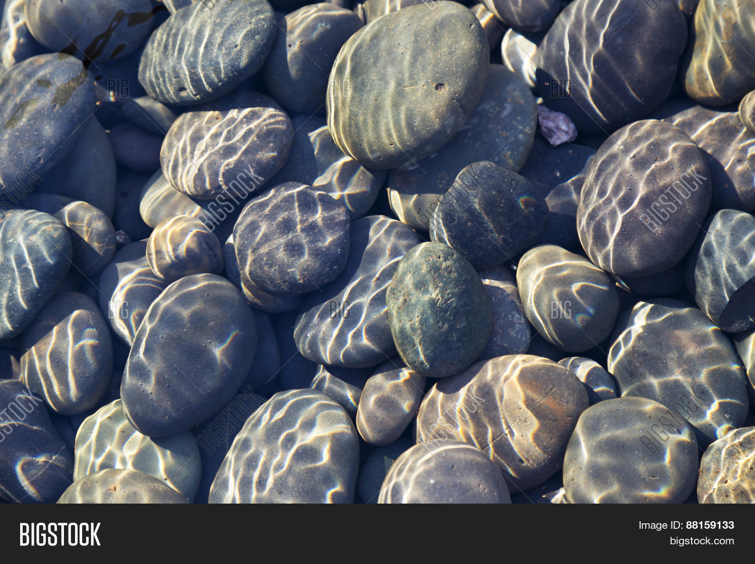 Pebbles Stream Ripples Image & Photo (Free Trial) | Bigstock