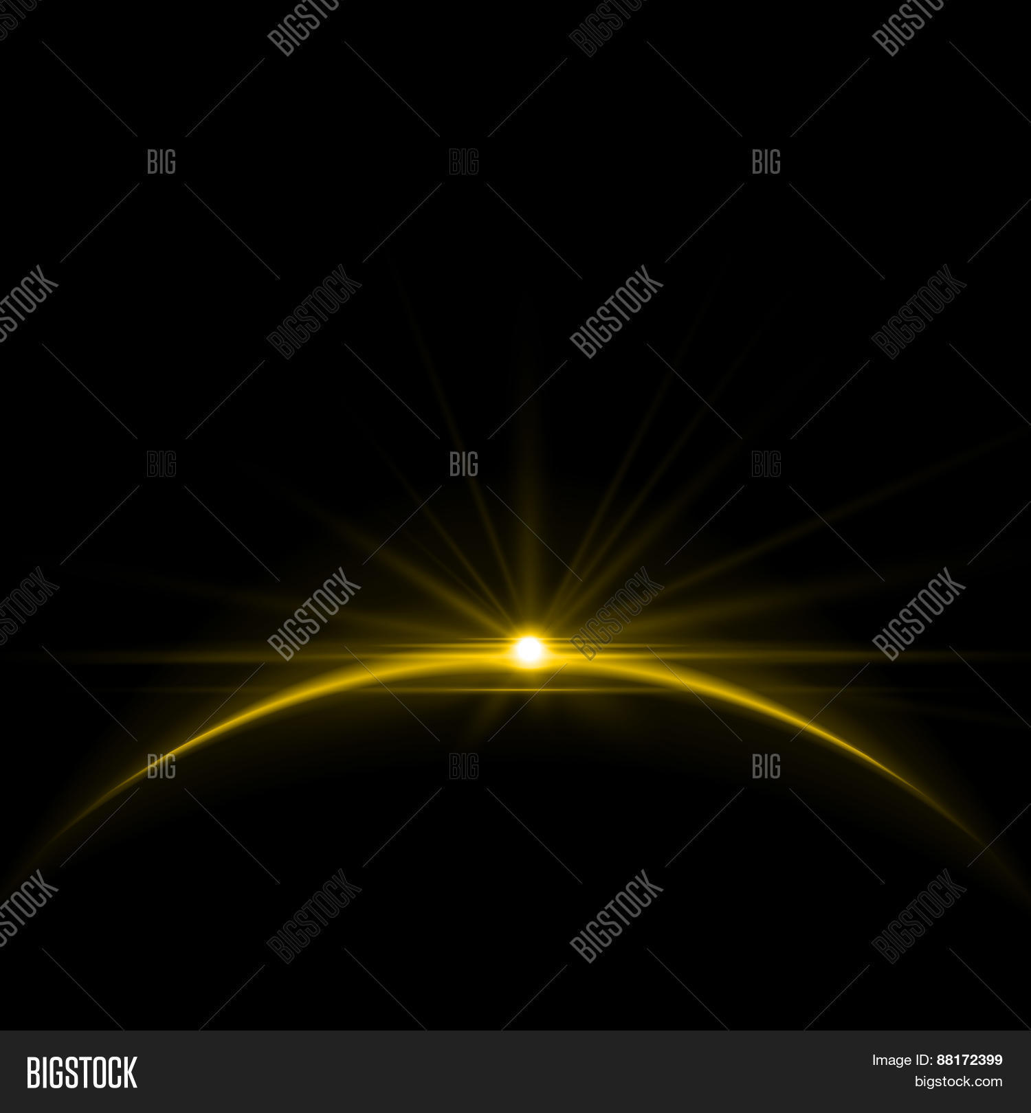 Rising Sun Over Earth Vector & Photo (Free Trial) | Bigstock