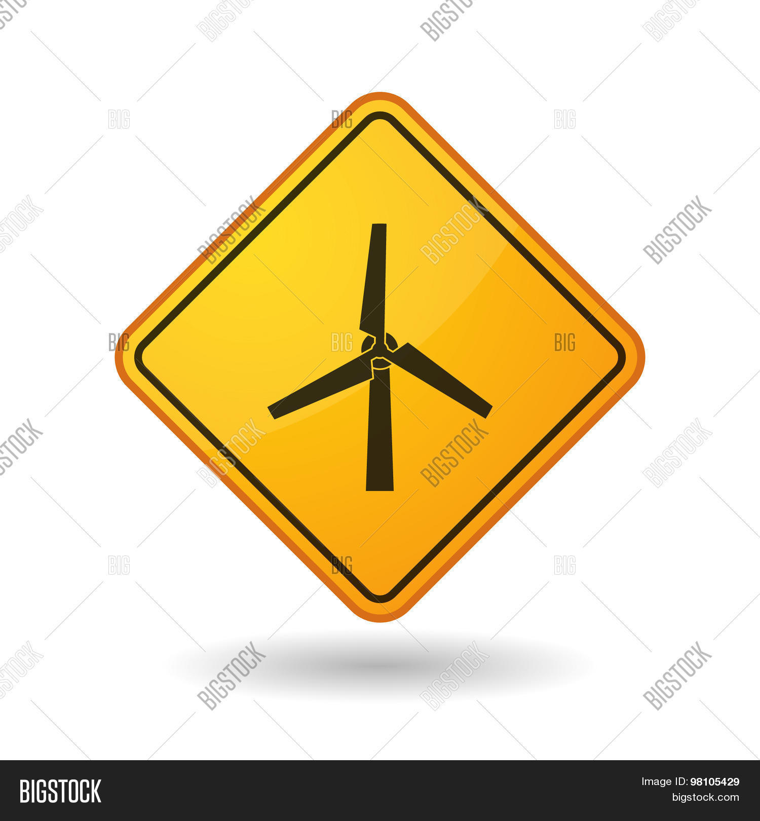 Awareness Sign Wind Vector & Photo (Free Trial) | Bigstock