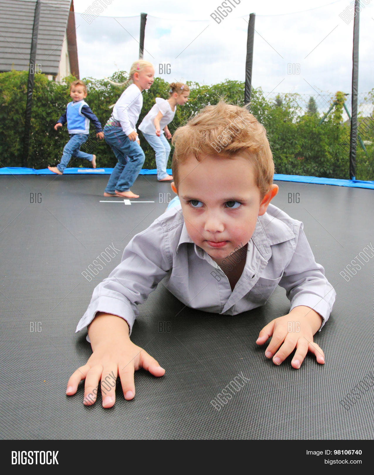 Funny Kids Playing Image & Photo (Free Trial) | Bigstock