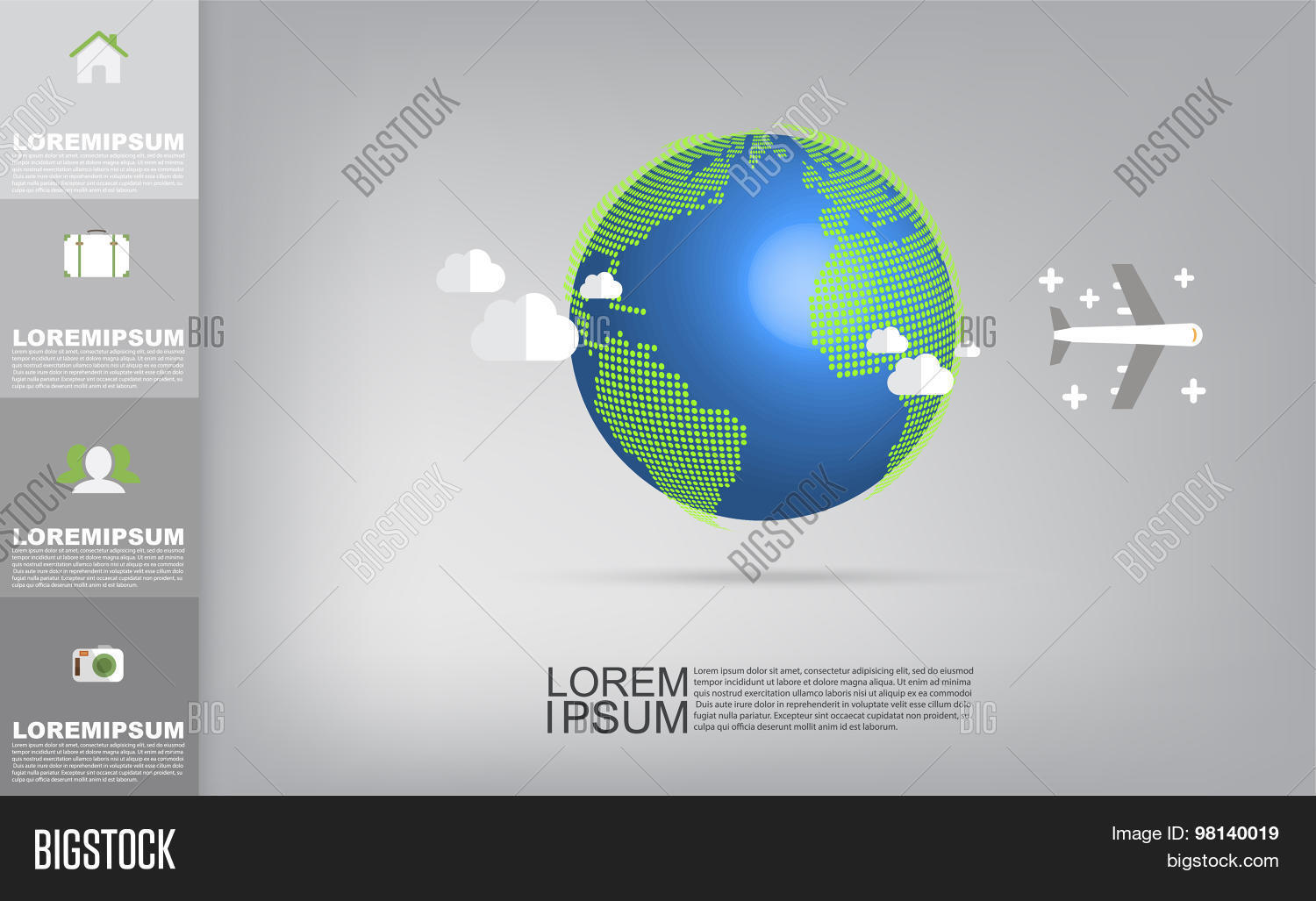 Vector World Map Copy Vector & Photo (Free Trial) | Bigstock