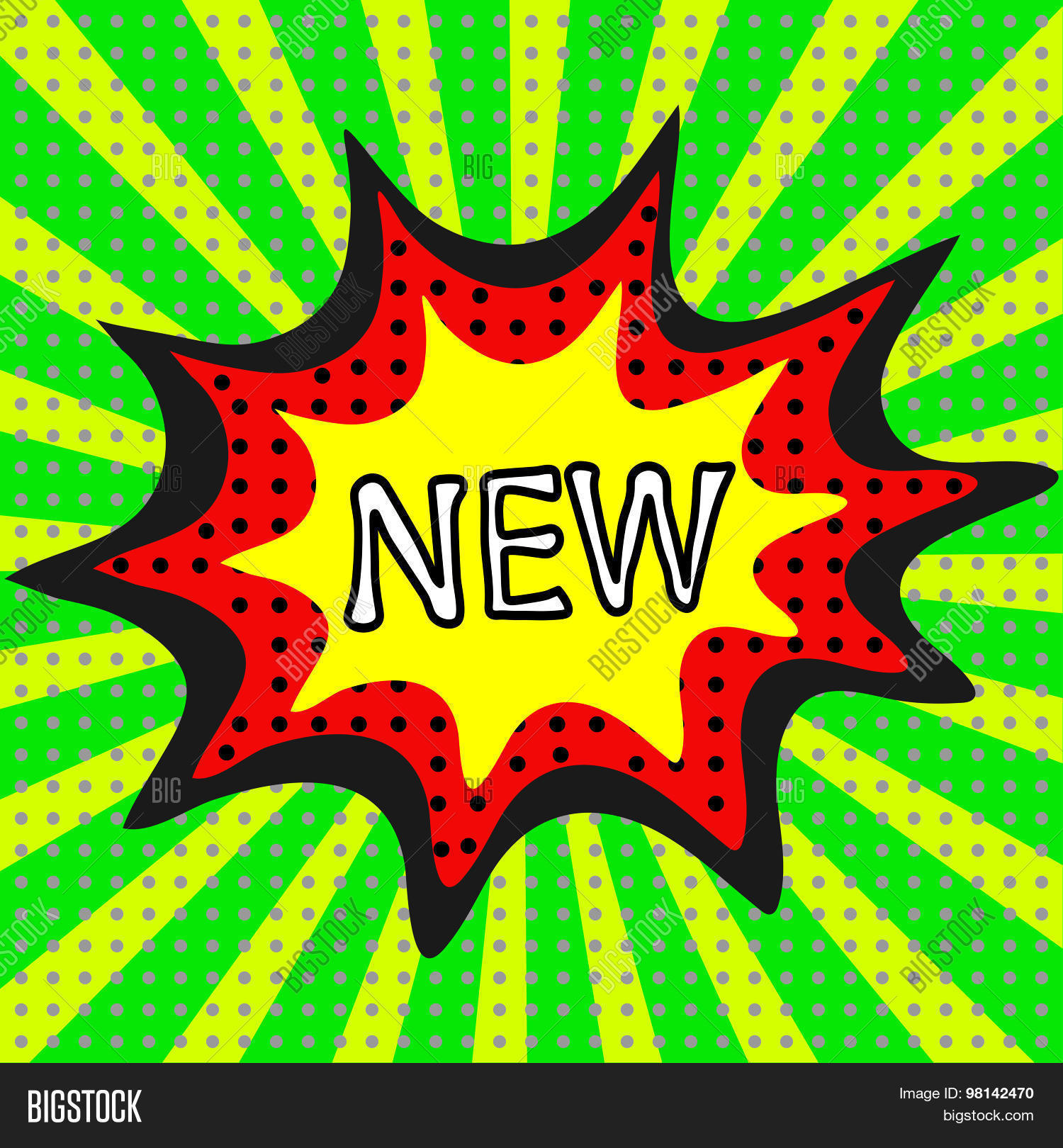 New - Pattern Pop Art Vector & Photo (Free Trial) | Bigstock