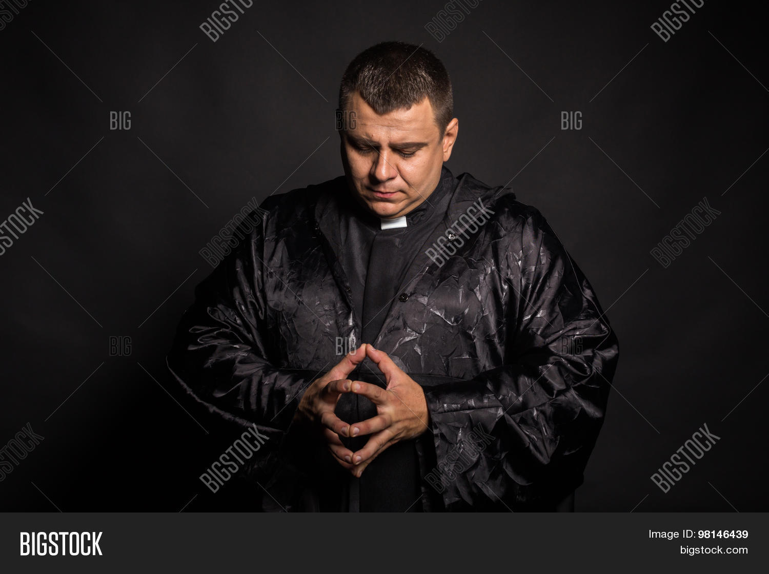 Priest. Actor Dressed Image & Photo (Free Trial) | Bigstock