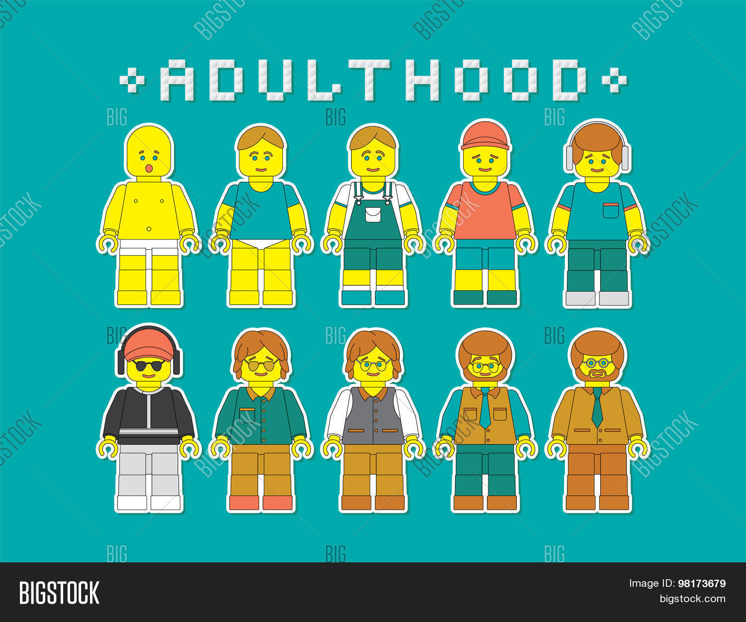 Adulthood Vector & Photo (Free Trial) | Bigstock