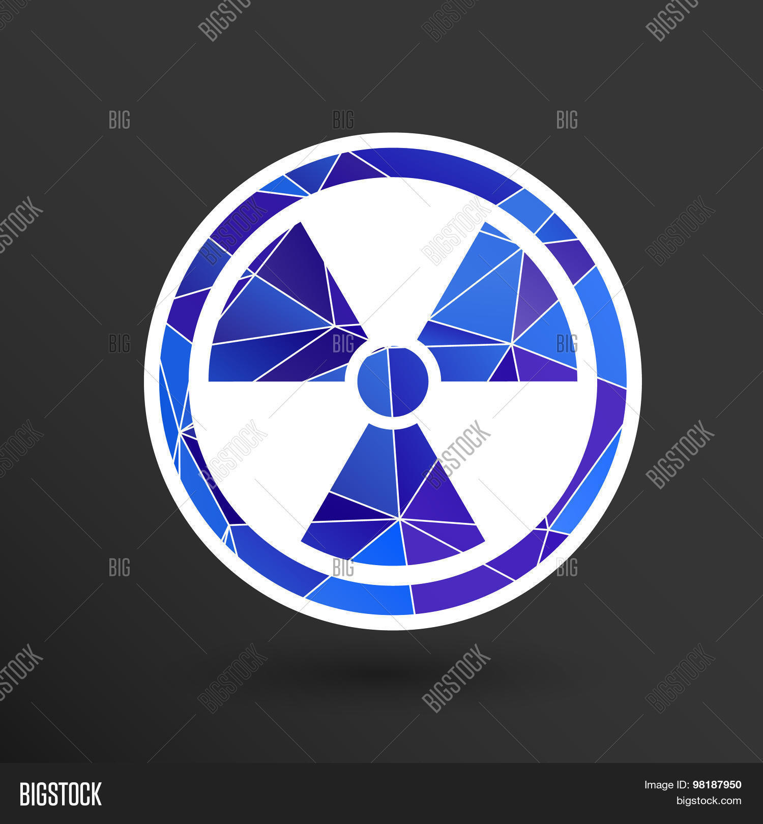 Sign Radiation Vector Vector & Photo (Free Trial) | Bigstock