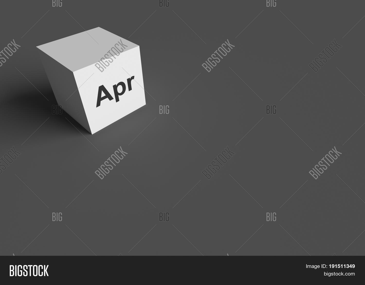 3D RENDERING "Apr" ( Image & Photo (Free Trial) | Bigstock
