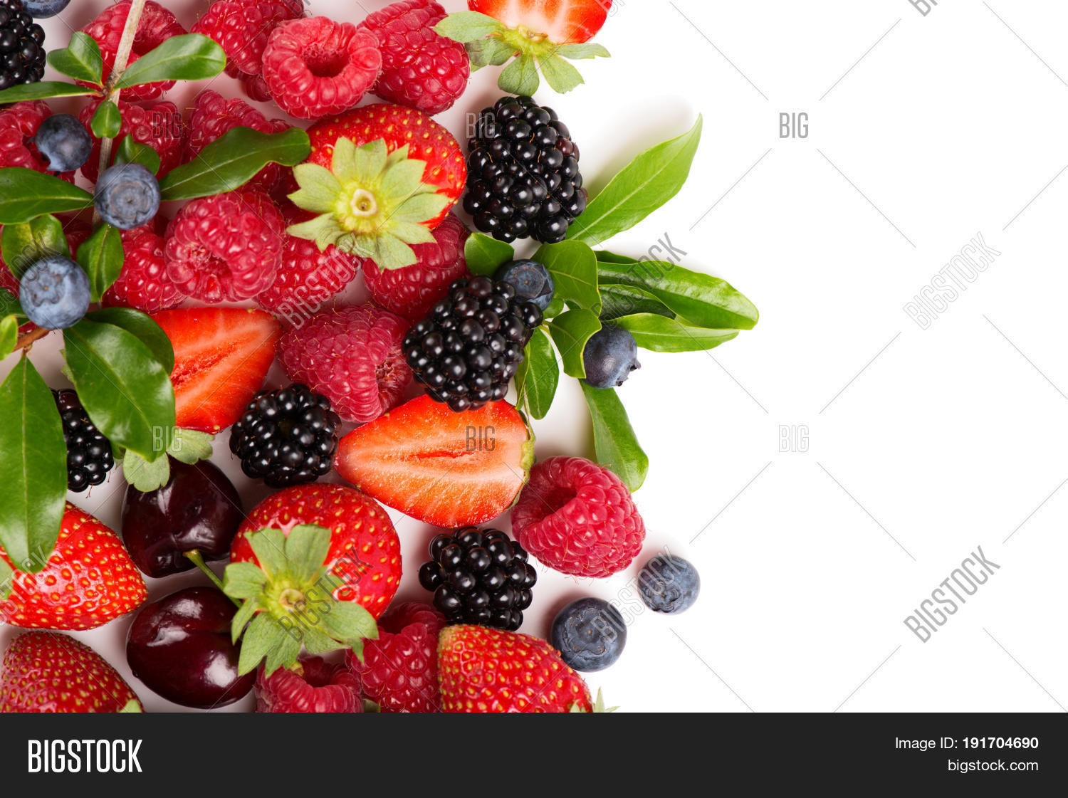 Mixed Berries Fruits ( Image & Photo (Free Trial) | Bigstock