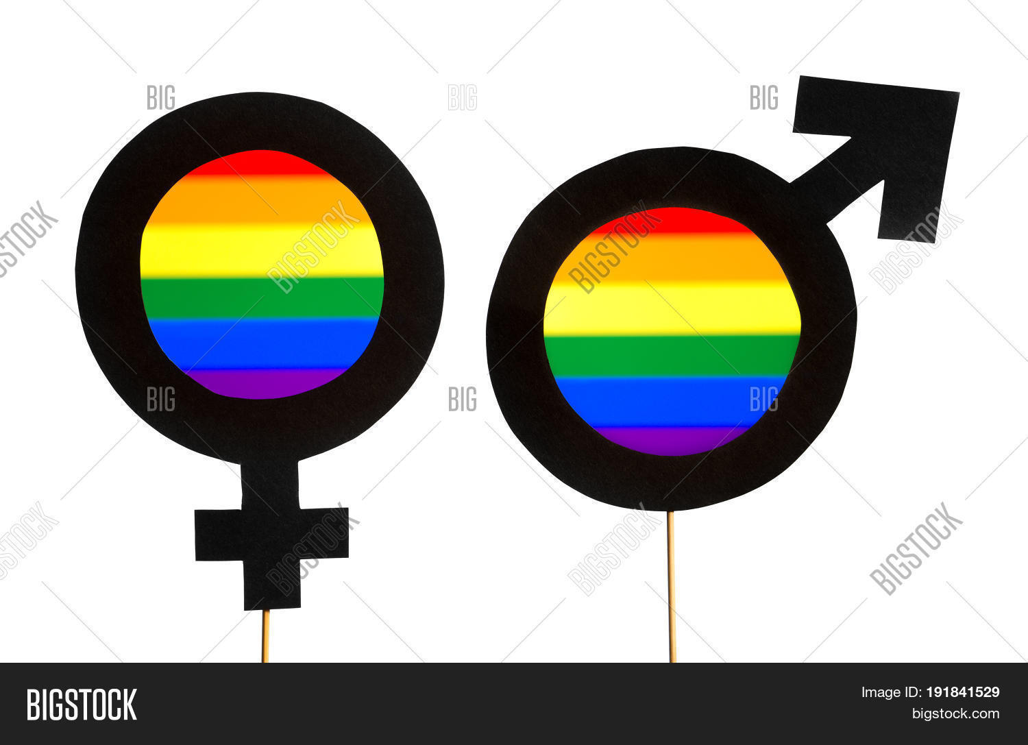 Gender Symbols LGBT Image & Photo (Free Trial) | Bigstock