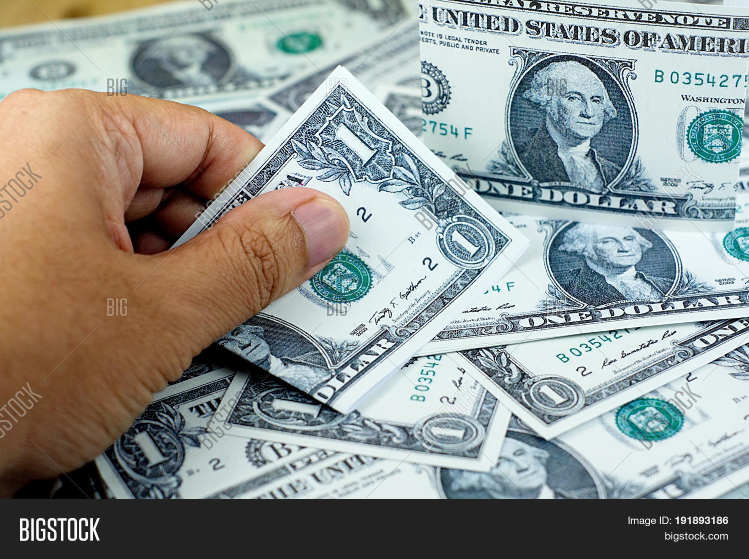 Hand Picking US Dollar Image & Photo (Free Trial) | Bigstock