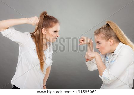 Angry Fury Girls Image & Photo (Free Trial) | Bigstock
