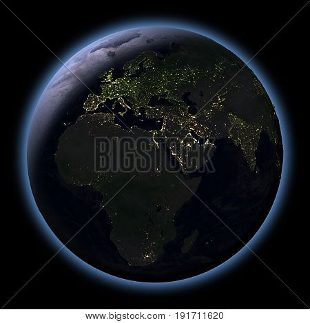 Emea Region Space Image & Photo (Free Trial) | Bigstock
