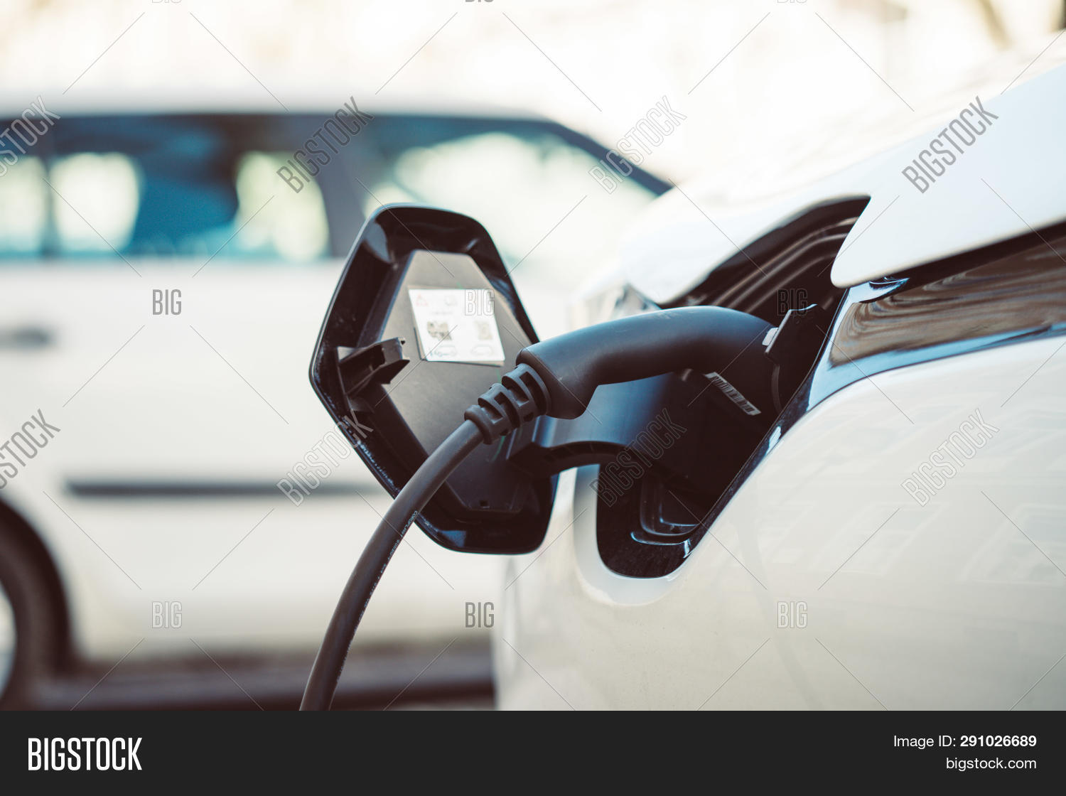 Electric Car Refueling Image & Photo (Free Trial) | Bigstock