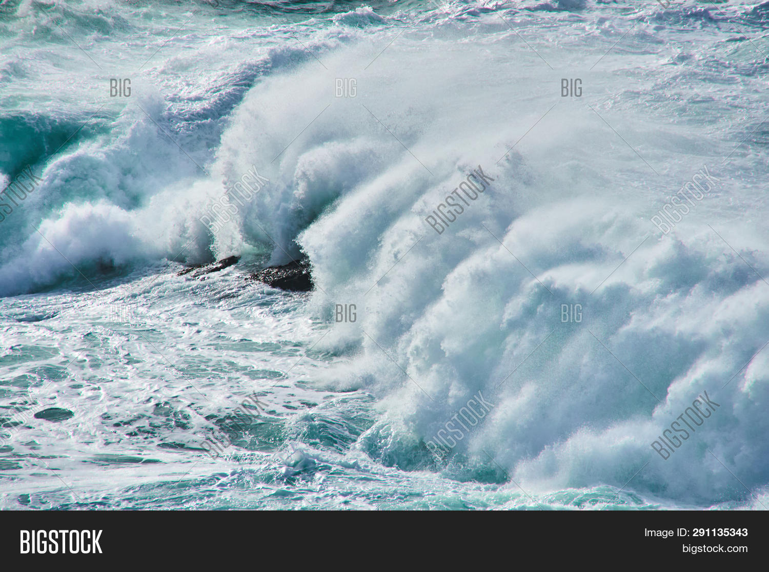 Ocean Wave Irish Coast Image & Photo (Free Trial) | Bigstock