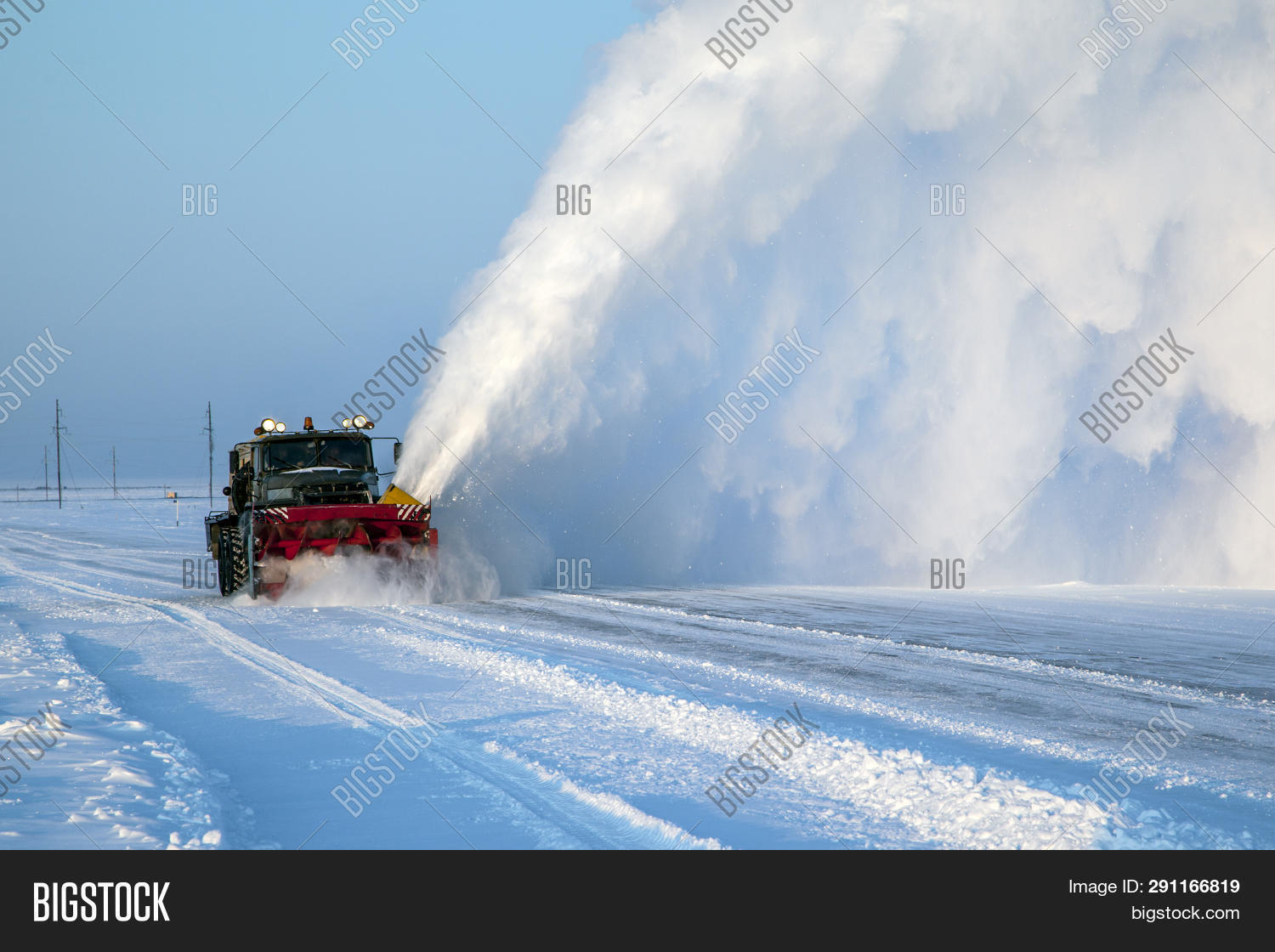 Snow Removal Machine, Image & Photo (Free Trial) | Bigstock