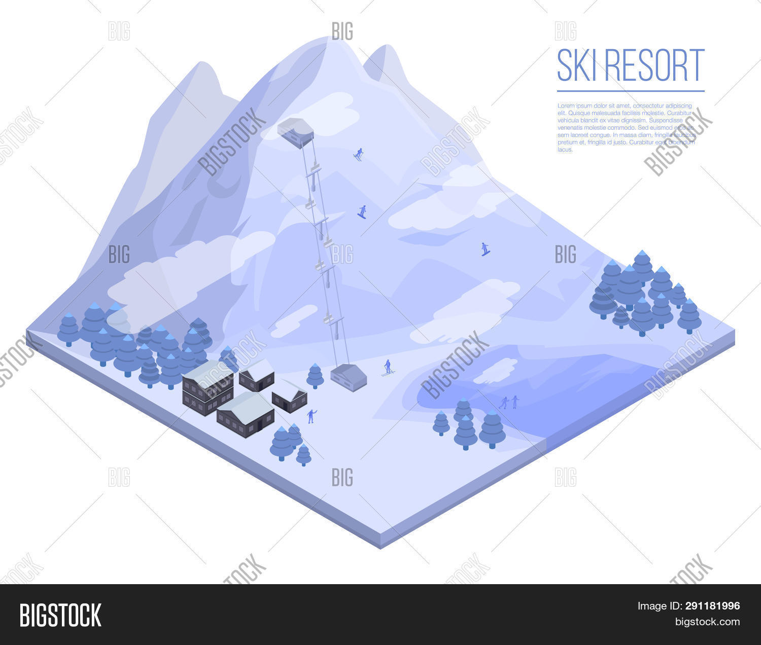 Ski Resort Concept Image & Photo (Free Trial) | Bigstock