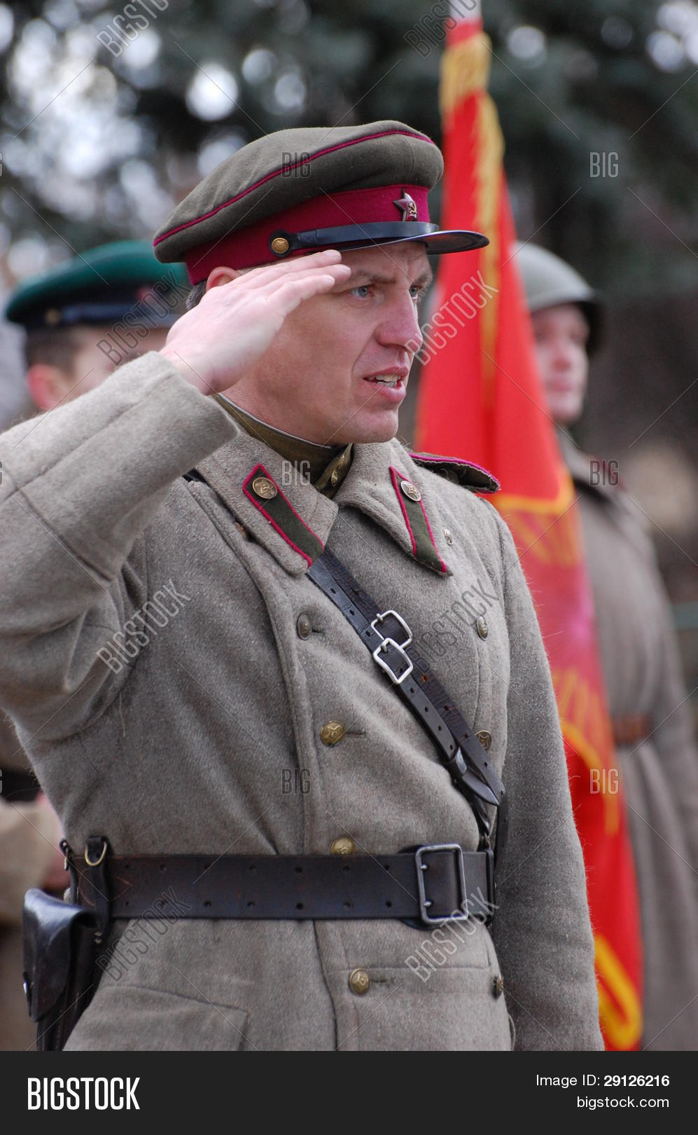 WW2 Soviet Officer. Image & Photo (Free Trial) | Bigstock