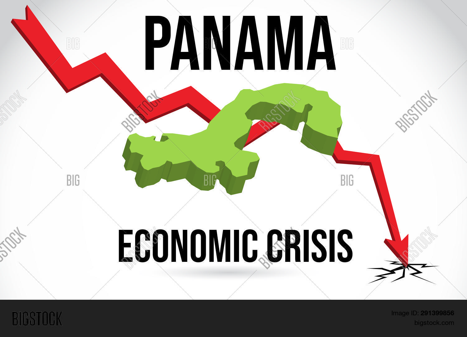 Panama Map Financial Vector & Photo (Free Trial) | Bigstock