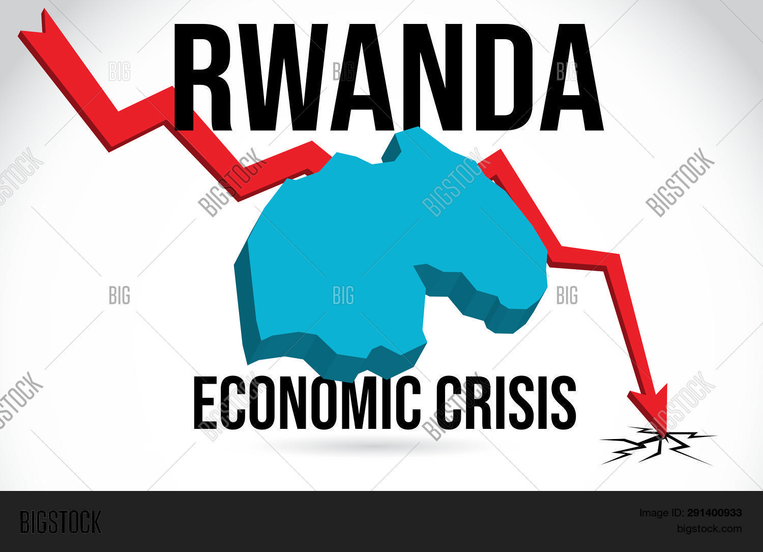 Rwanda Map Financial Vector & Photo (Free Trial) | Bigstock