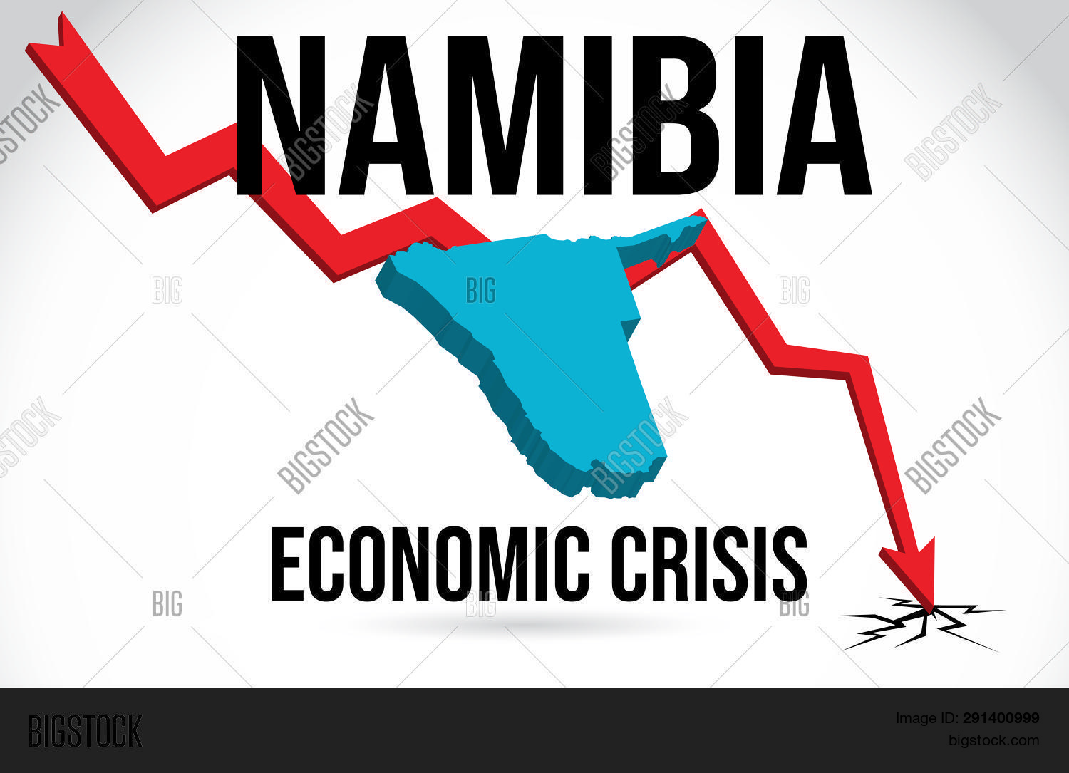 Namibia Map Financial Vector & Photo (Free Trial) | Bigstock