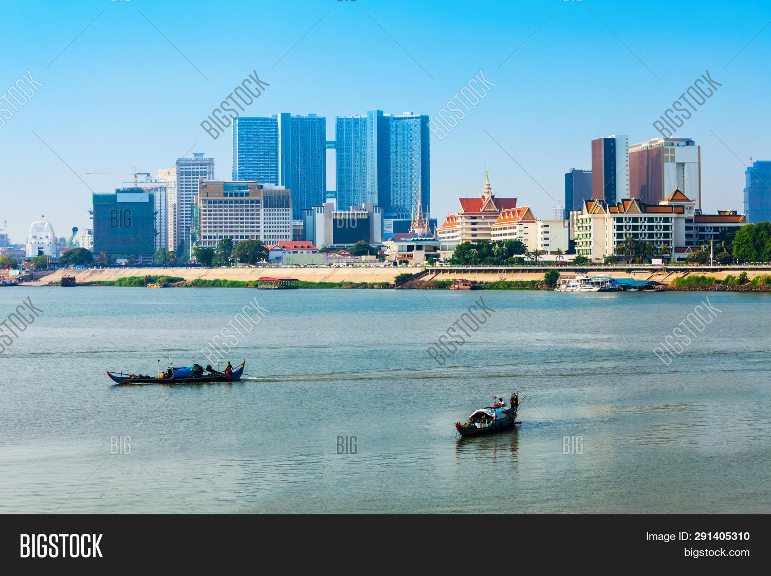Phnom Penh City Image & Photo (Free Trial) | Bigstock