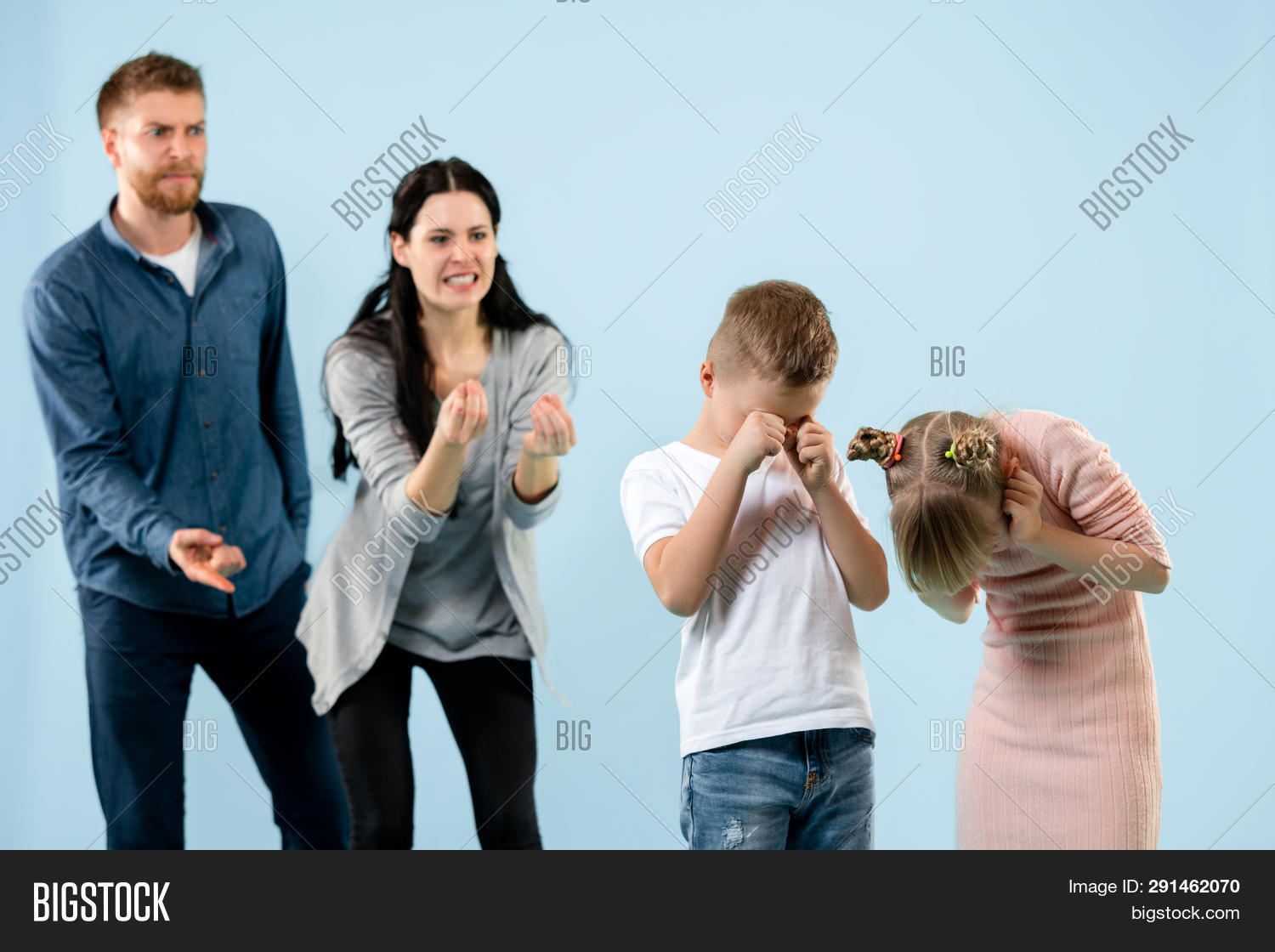 Angry Parents Scolding Image & Photo (Free Trial) | Bigstock