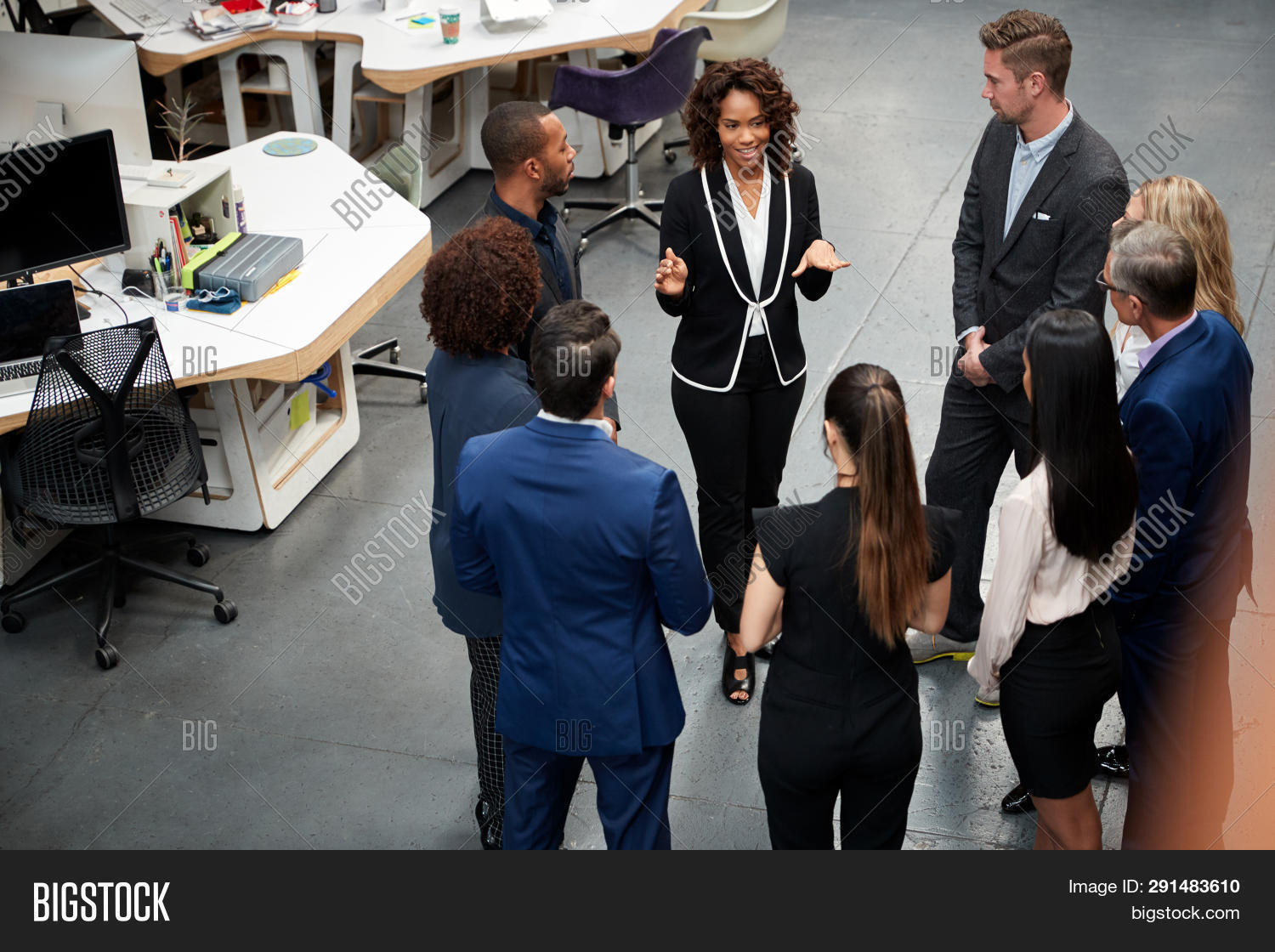 Business Team Standing Image & Photo (Free Trial) | Bigstock