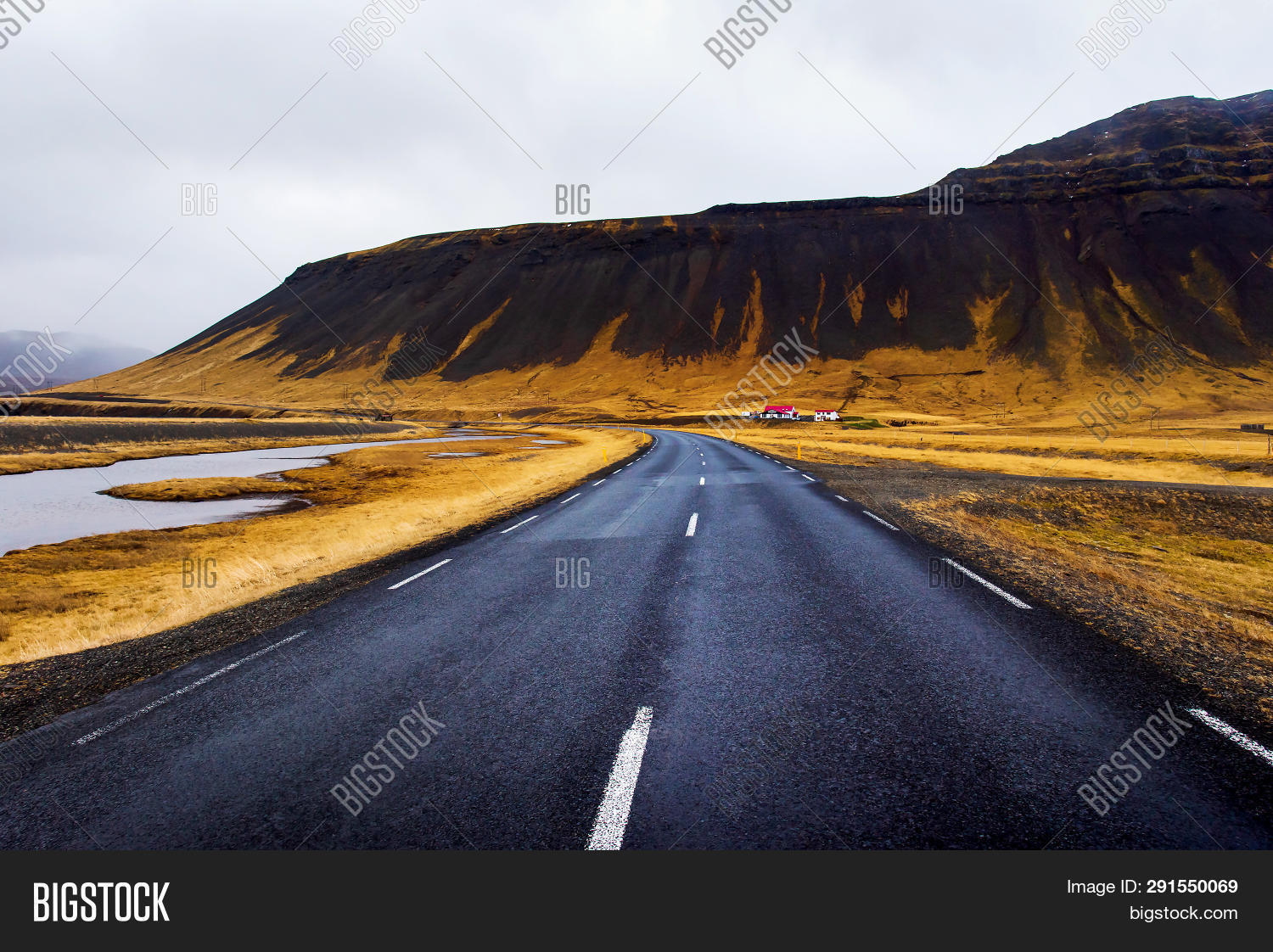 Scenic Icelandic Road Image & Photo (Free Trial) | Bigstock