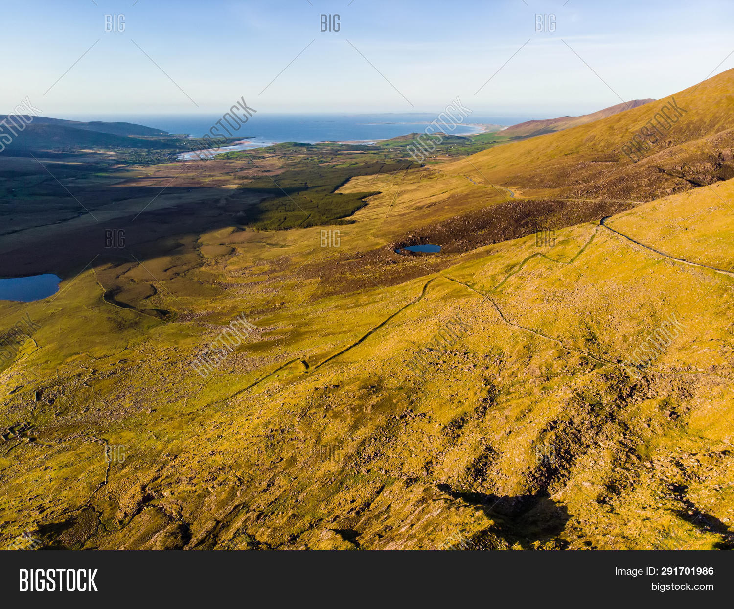 Aerial View Conor Pass Image & Photo (Free Trial) | Bigstock