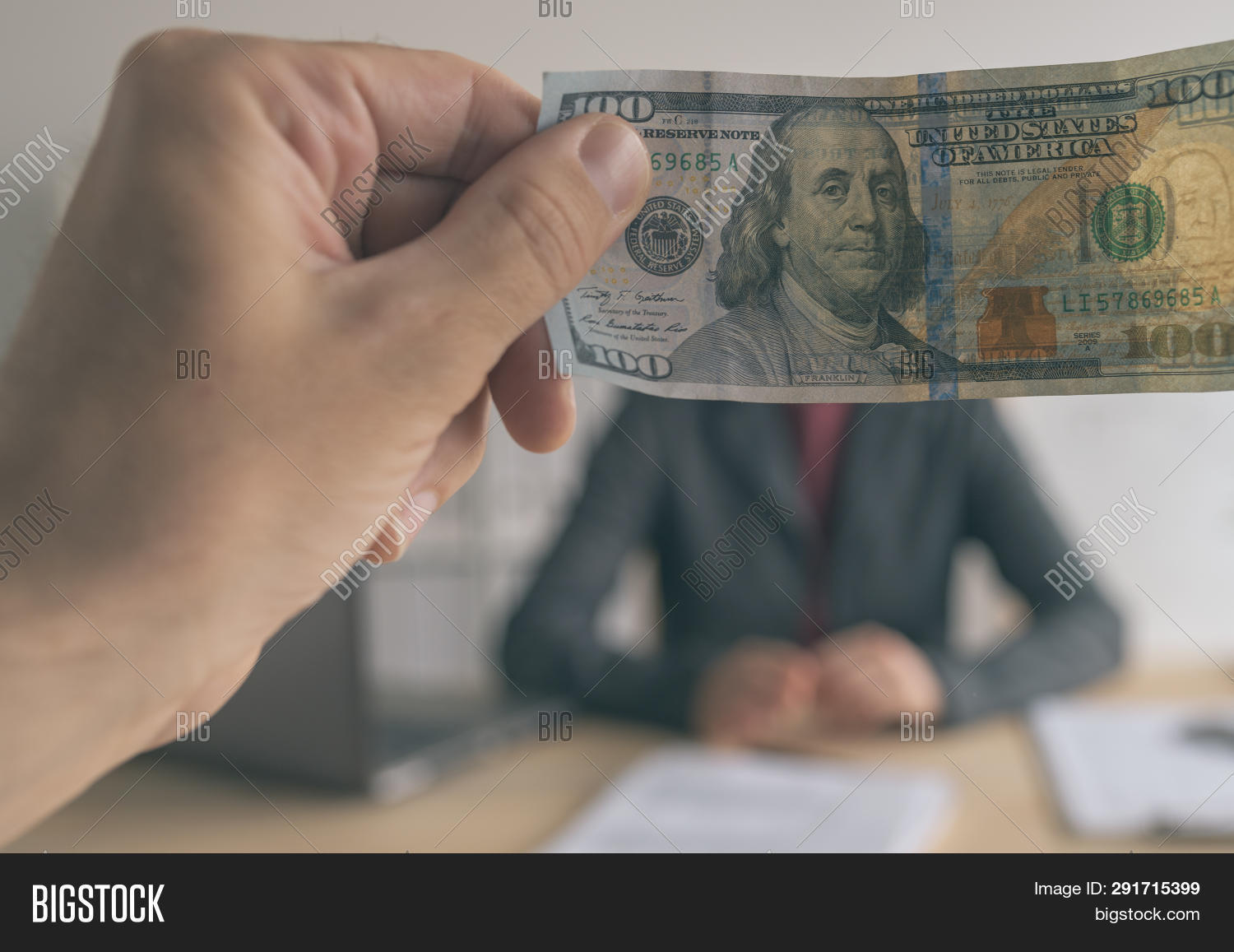 Business Bribe Money Image & Photo (Free Trial) | Bigstock