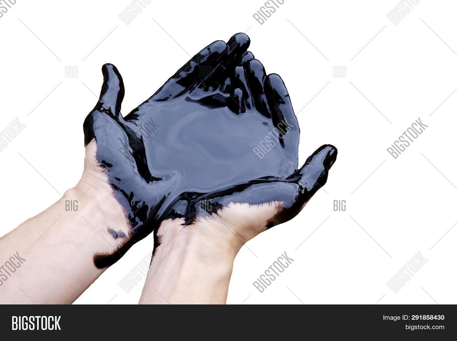 Crude Oil Hand Due Image & Photo (Free Trial) | Bigstock