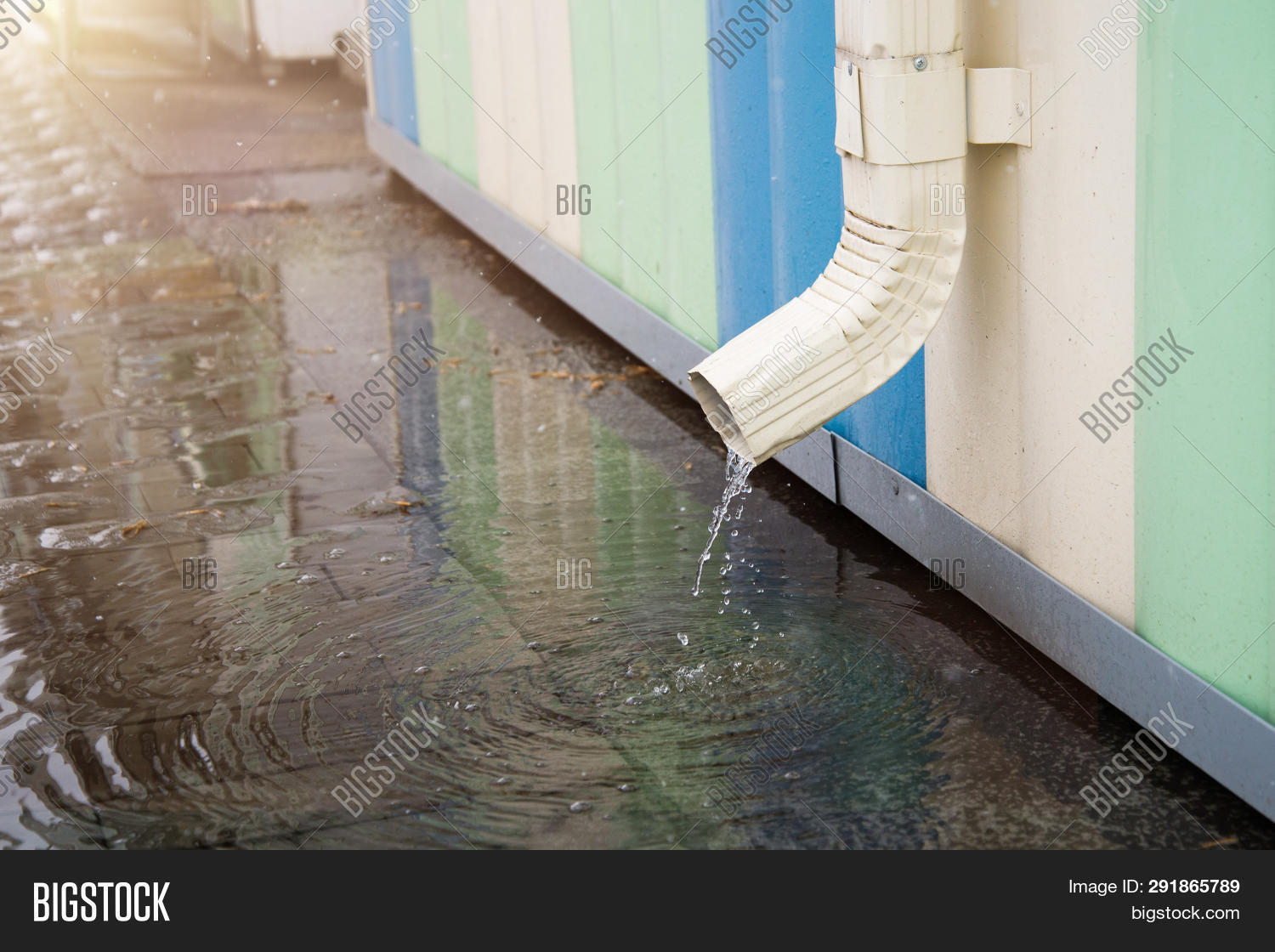 White Drainpipe Image & Photo (Free Trial) | Bigstock