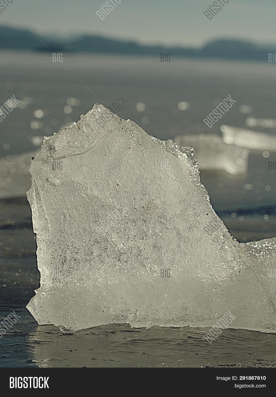 Large Ice Piece On Image & Photo (Free Trial) | Bigstock