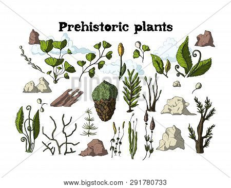 Prehistoric Vector Vector & Photo (Free Trial) | Bigstock